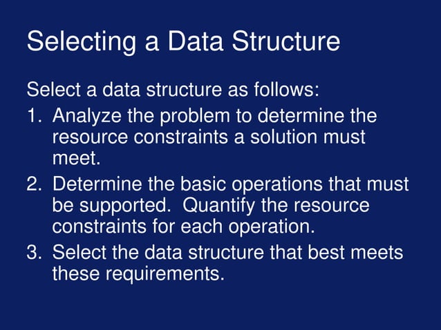 Lecture 1 and 2 of Data Structures & Algorithms | PPT