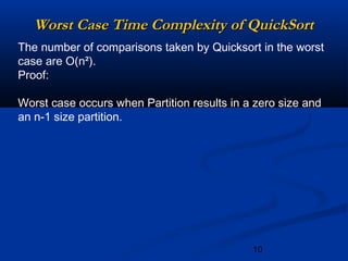 quick sort by student of NUML university | PPT