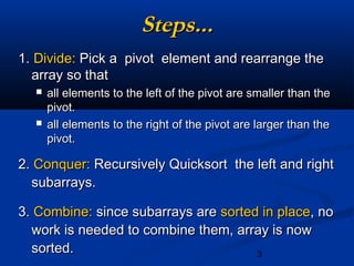 quick sort by student of NUML university | PPT