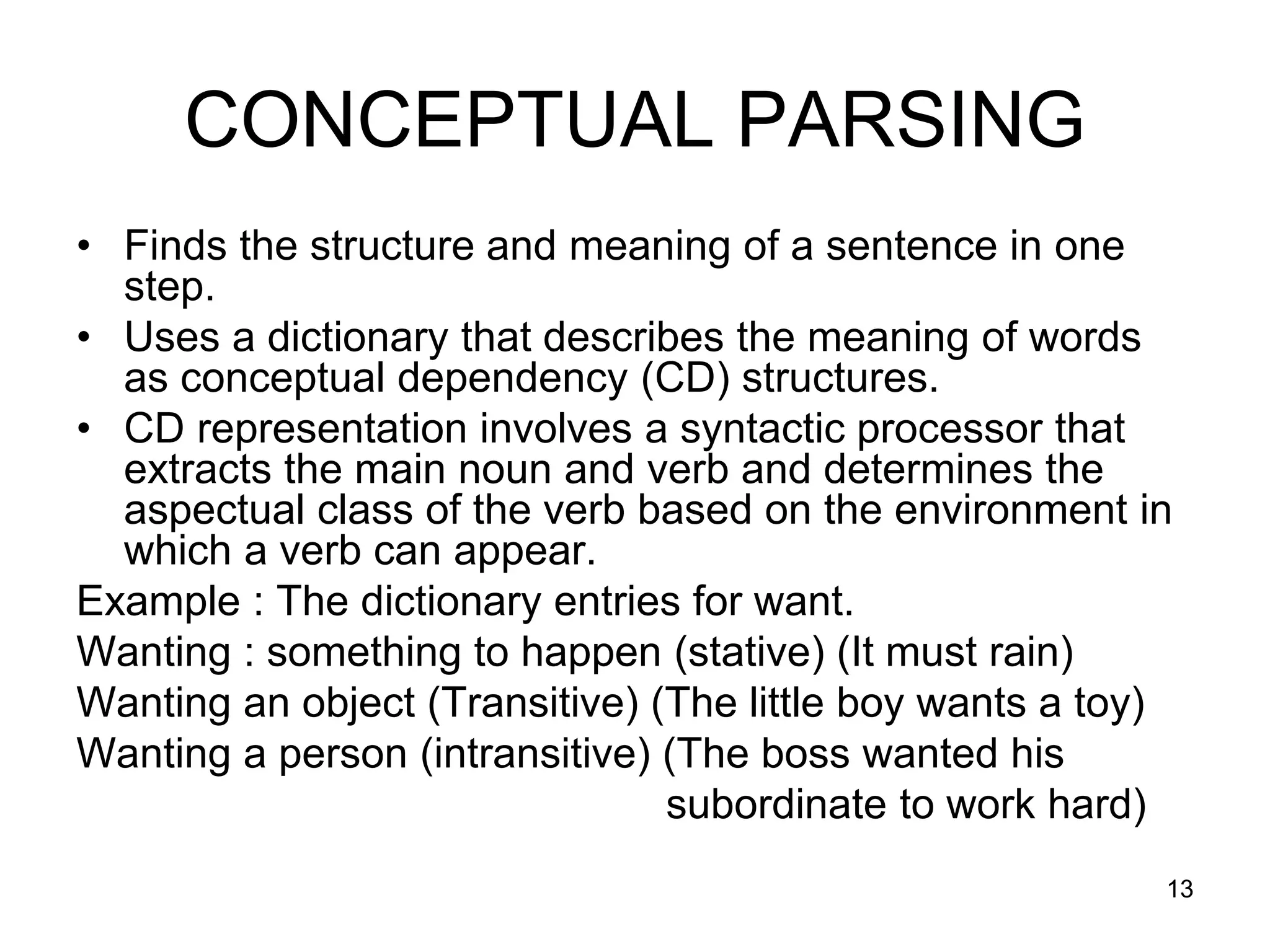 Lec12 semantic processing | PPT