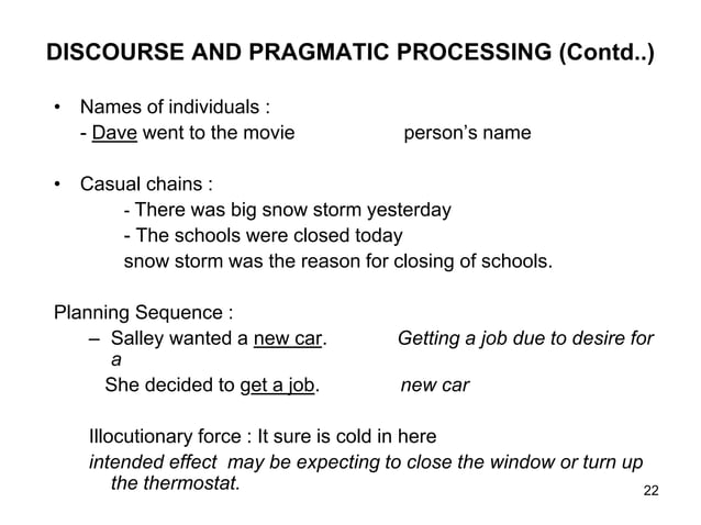 Lec12 semantic processing | PPT