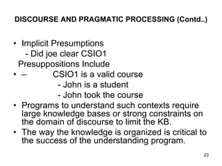 Lec12 semantic processing | PPT