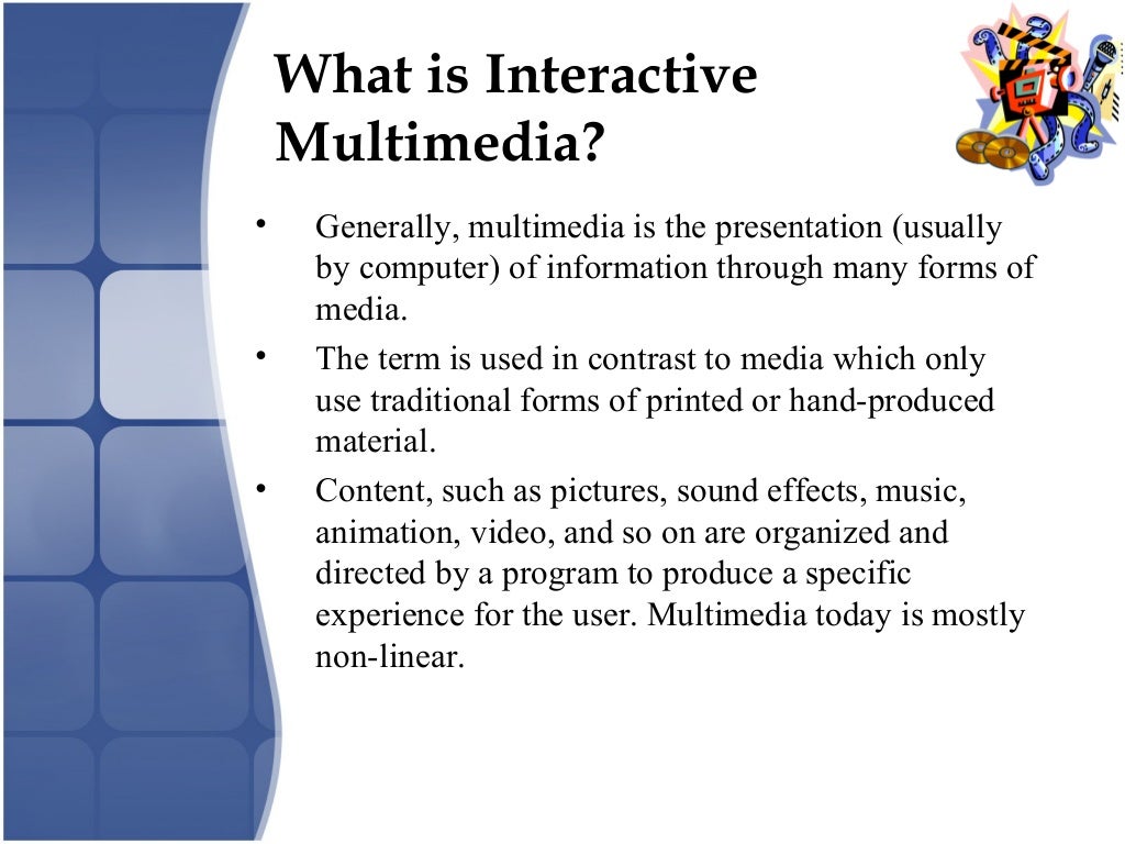 Lec1 2 introduction to Multimedia