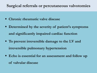 Lec 12 management of rheumatic fever rheumatic heart disease for mohs ...