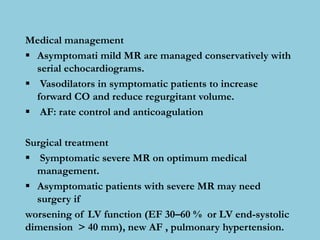 Lec 12 management of rheumatic fever rheumatic heart disease for mohs ...