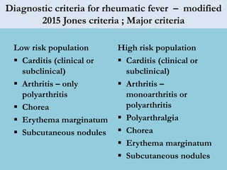 Lec 12 management of rheumatic fever rheumatic heart disease for mohs ...