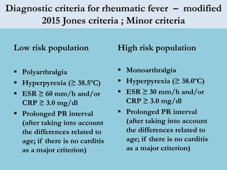Lec 12 management of rheumatic fever rheumatic heart disease for mohs ...