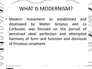 Lec 12 post modernism | PPT