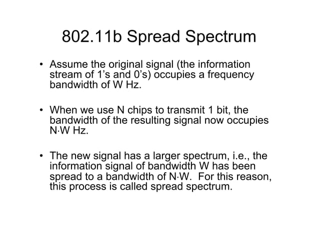 Lec 12 Wi-Fi Indoor Wireless Communication | PDF