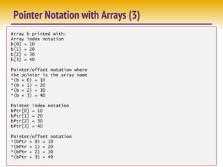 pointer in c through addressing modes esntial in c | PPT