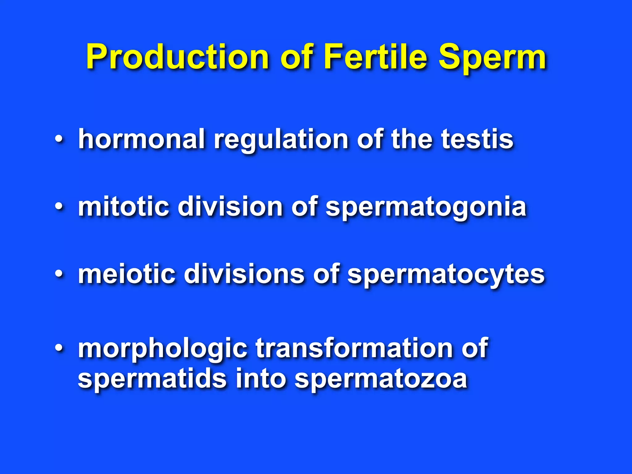 Spermatogenesis in Domestic Animals - Dr. John J. Parrish | PPTX