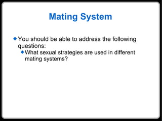 Lec13 Mating Systems | ODP