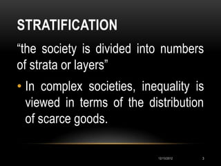 Lec 13 social_strat | PPTX