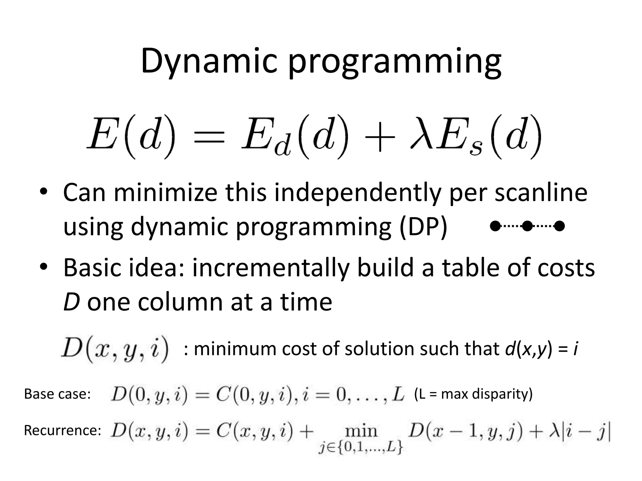 Computer Vision - Stereo Vision | PPTX