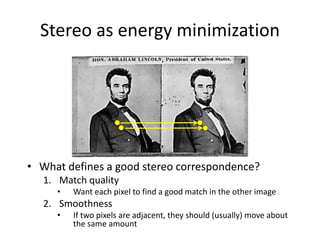 Computer Vision - Stereo Vision | PPTX