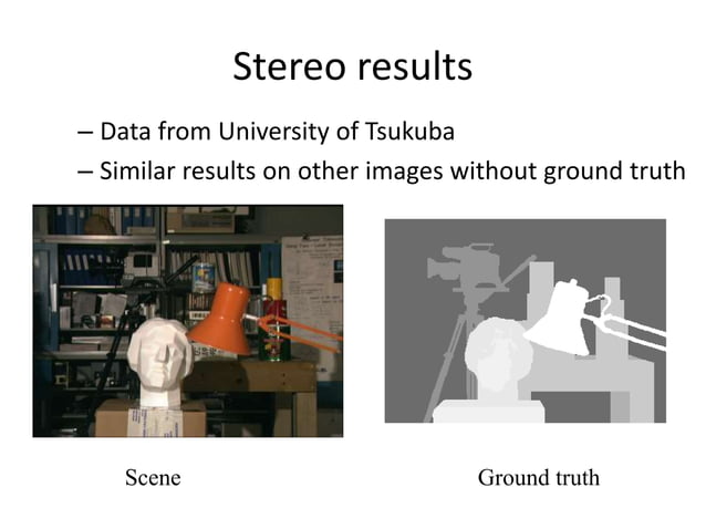 Computer Vision - Stereo Vision | PPTX | 3-D Graphics | Computer Software and Applications