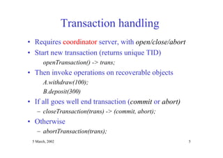 Lec13s transaction | PPT