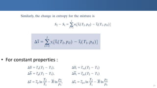 Lecture 13 - Gas Mixtures | PPT