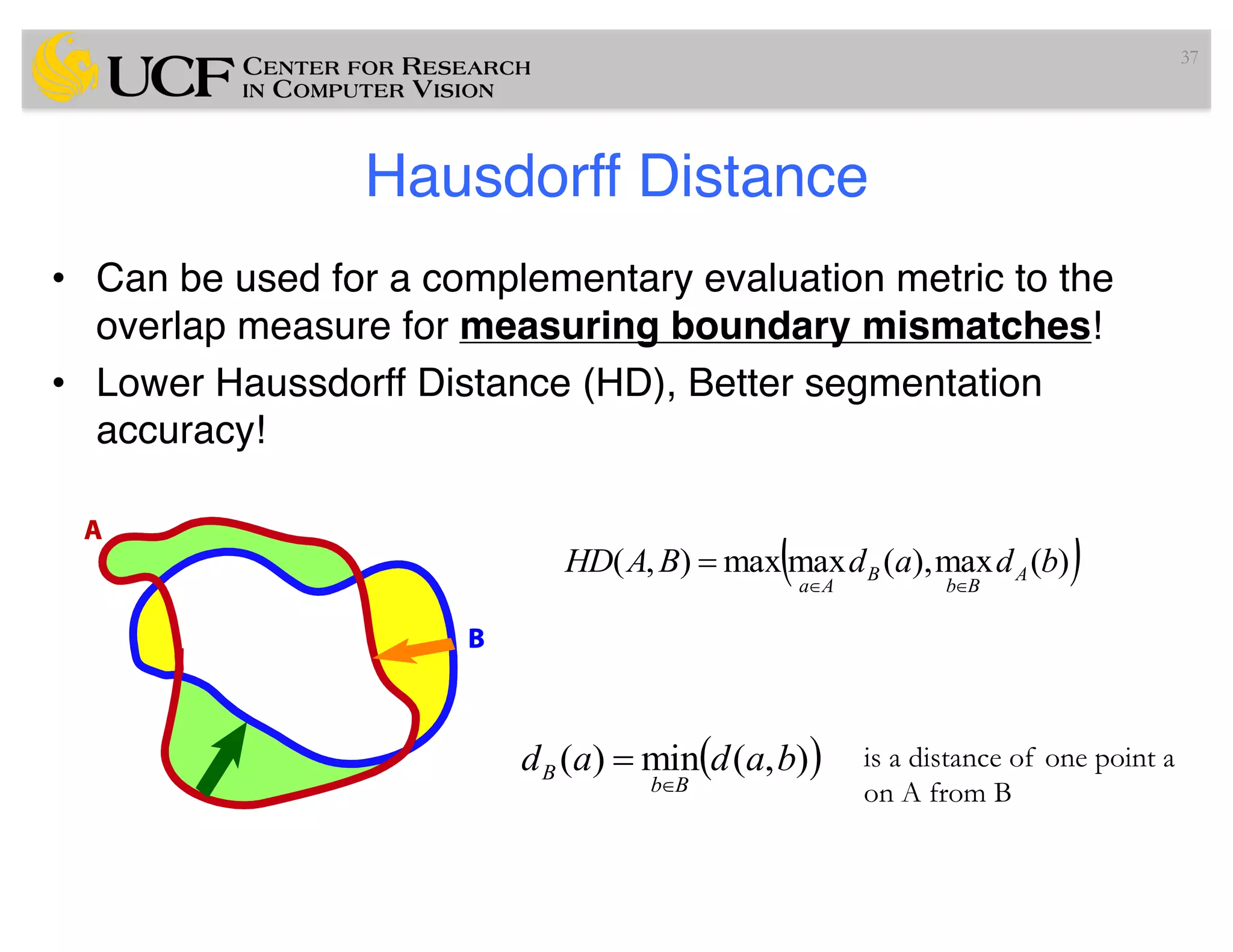 Lec14: Evaluation Framework for Medical Image Segmentation | PDF