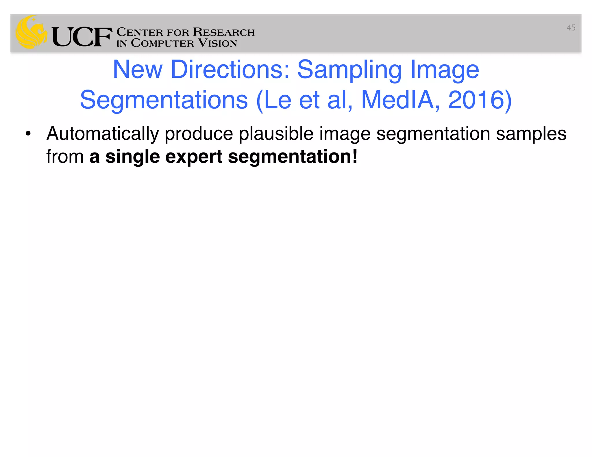 Lec14: Evaluation Framework for Medical Image Segmentation | PPT