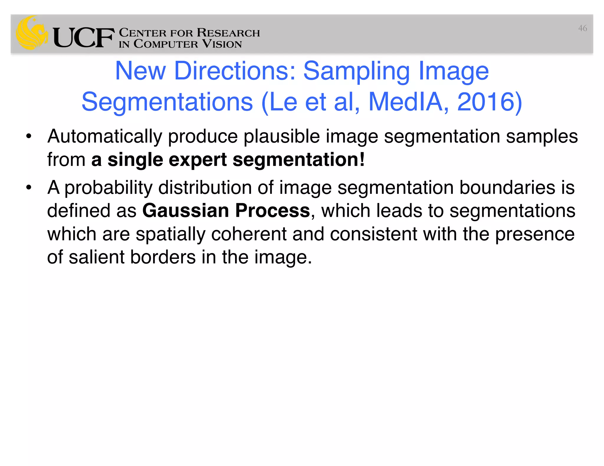 Lec14: Evaluation Framework for Medical Image Segmentation | PPT