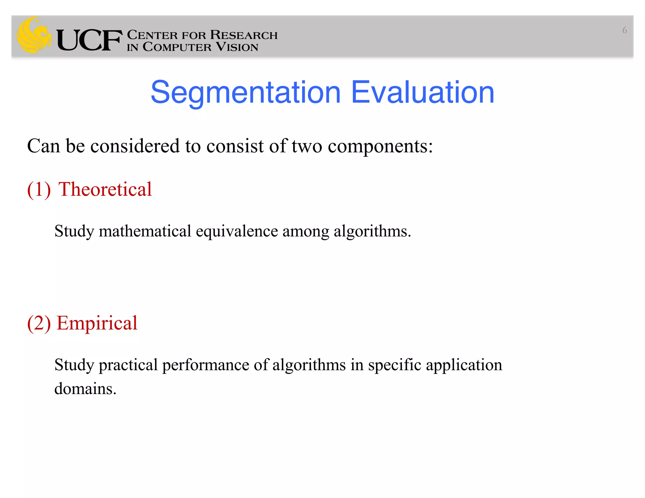 Lec14: Evaluation Framework for Medical Image Segmentation | PDF