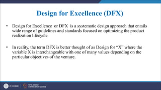 PRODUCT DESIGN AND DEVELOPMENT NPTEL SWAYAM | PDF