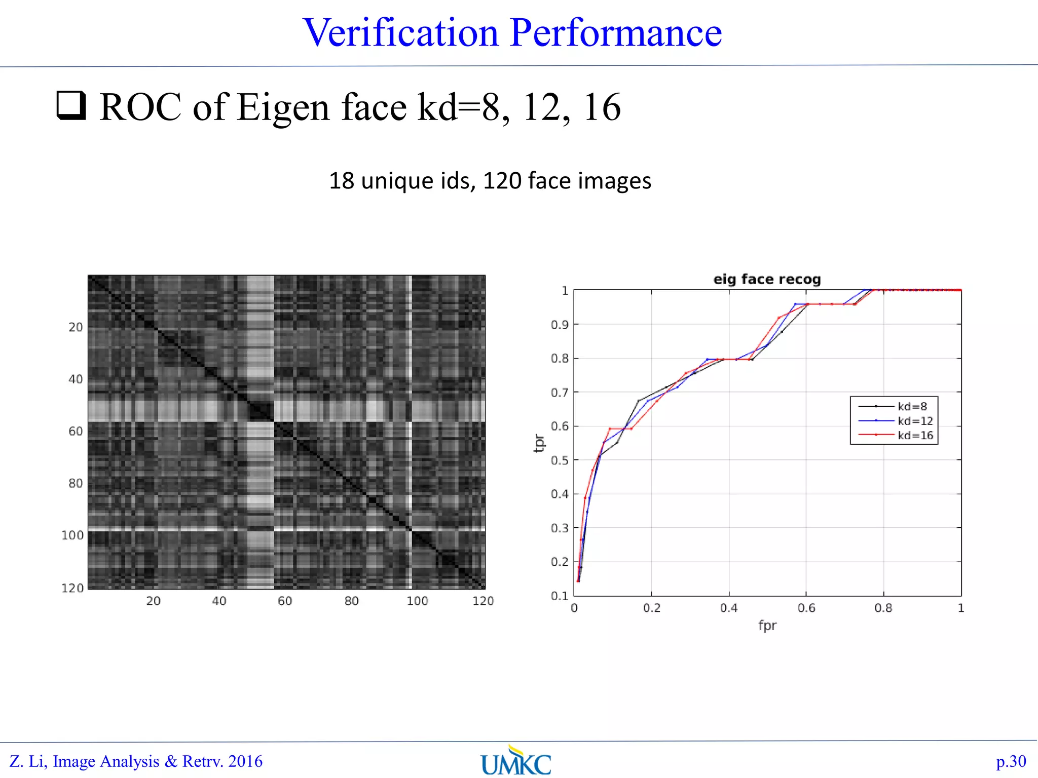Lec14 eigenface and fisherface | PDF