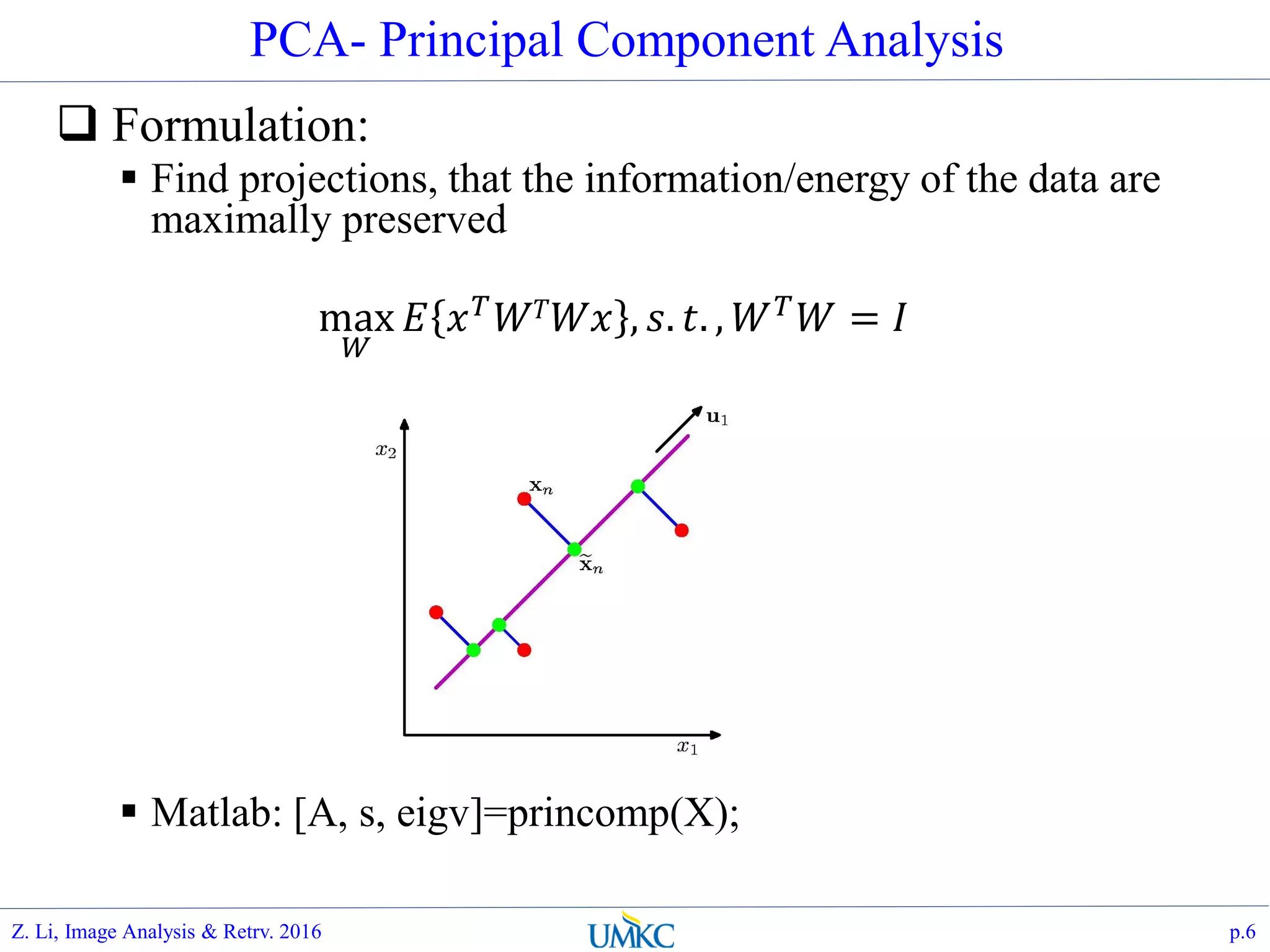 Lec14 eigenface and fisherface | PDF