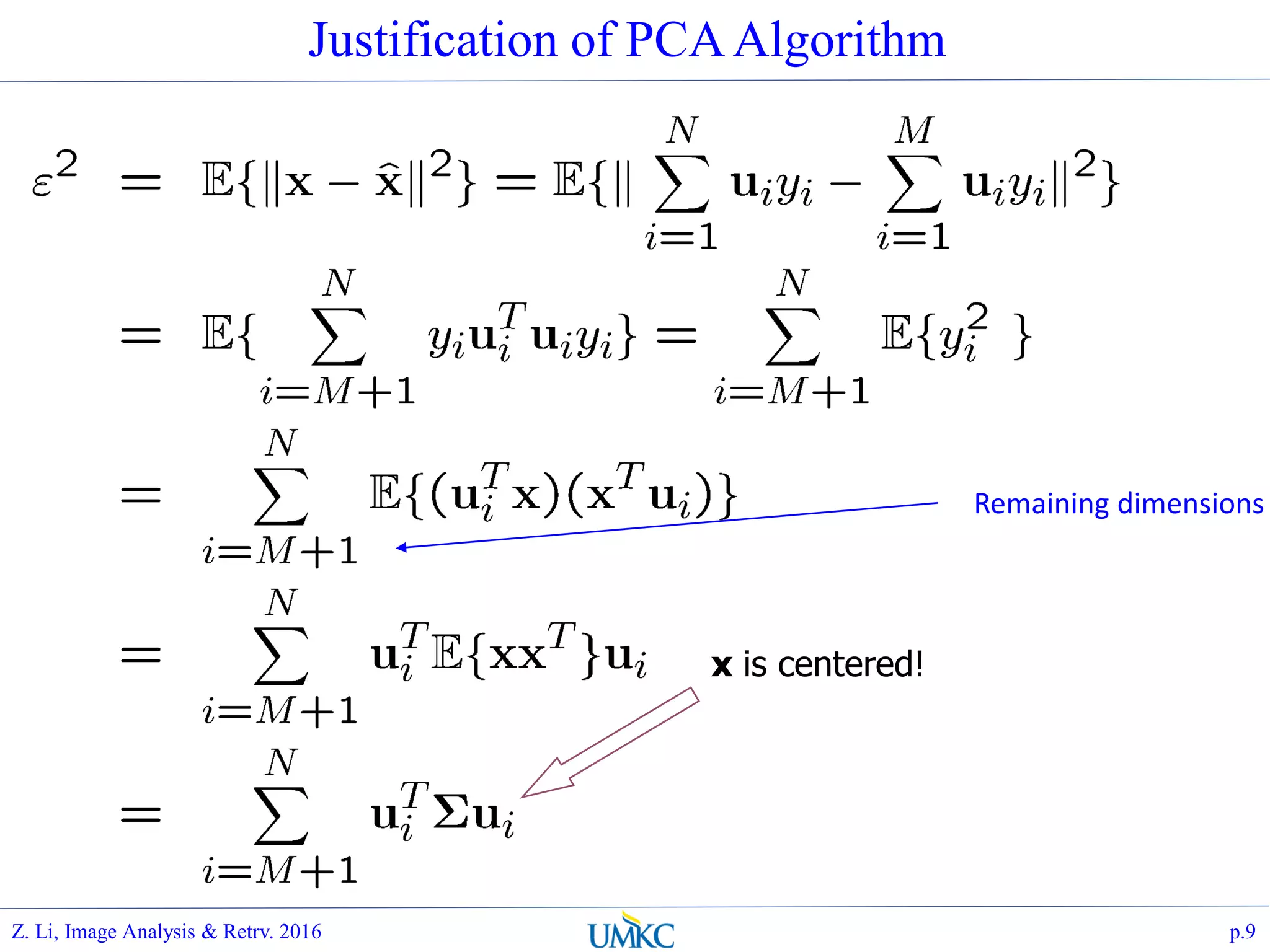 Lec14 eigenface and fisherface | PDF