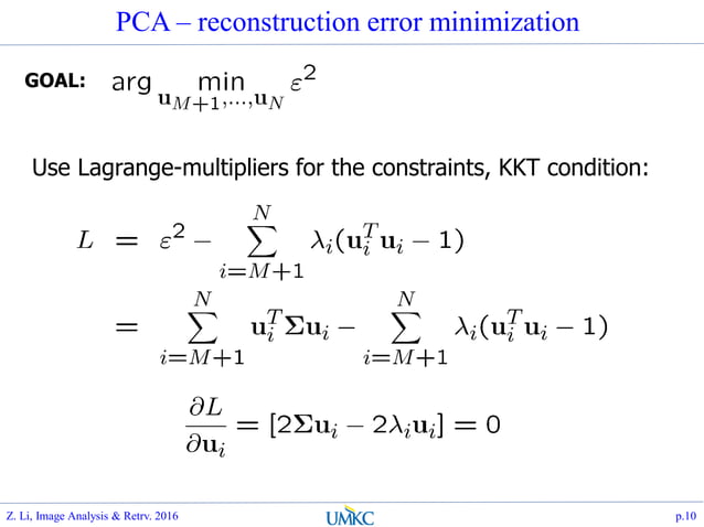 Lec14 eigenface and fisherface | PDF