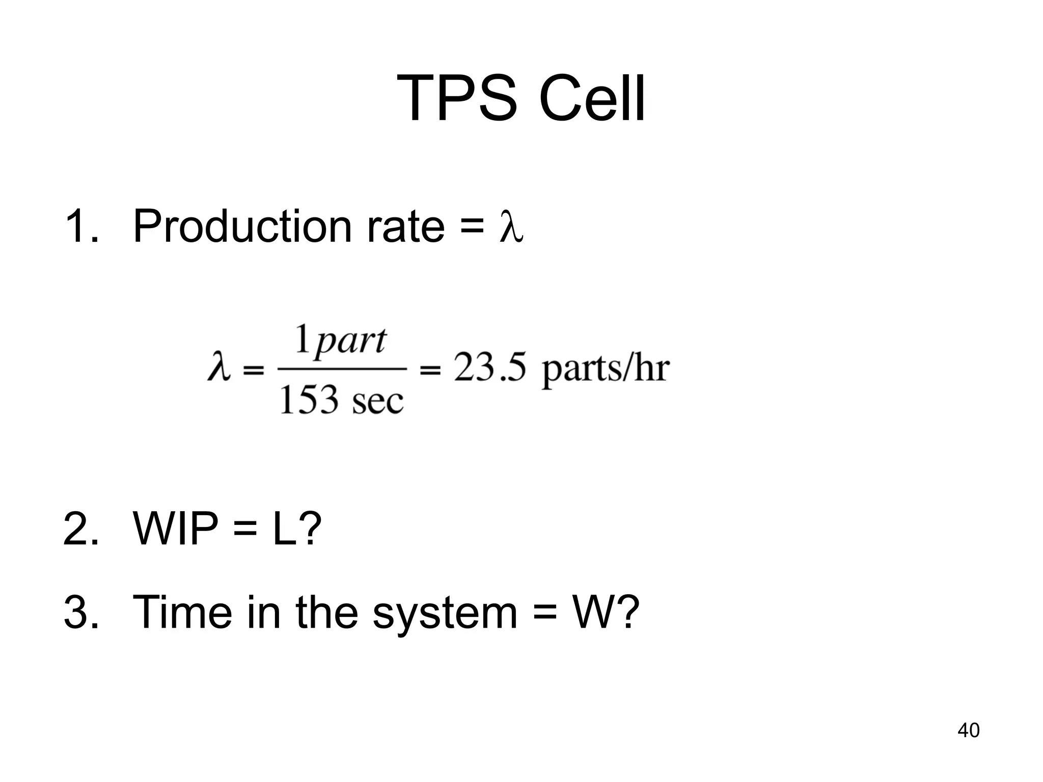 Introduction to TPS (Toyota Production System) | PDF