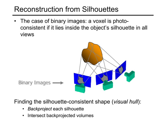 Lec14 multiview stereo | PPT