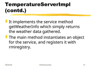 Remote method invocation distribution system | PPT