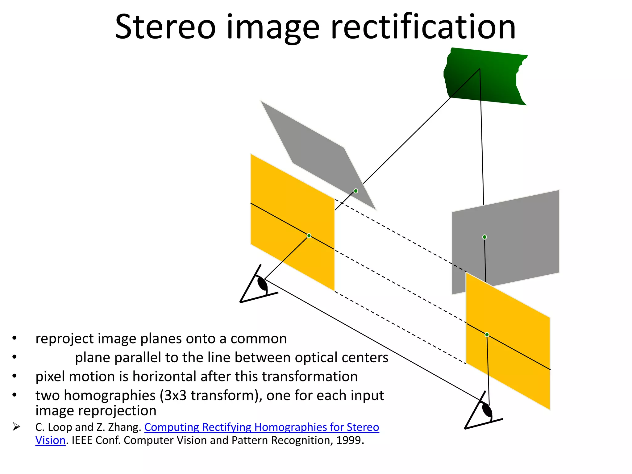 Computer vision - two view geometry | PPTX