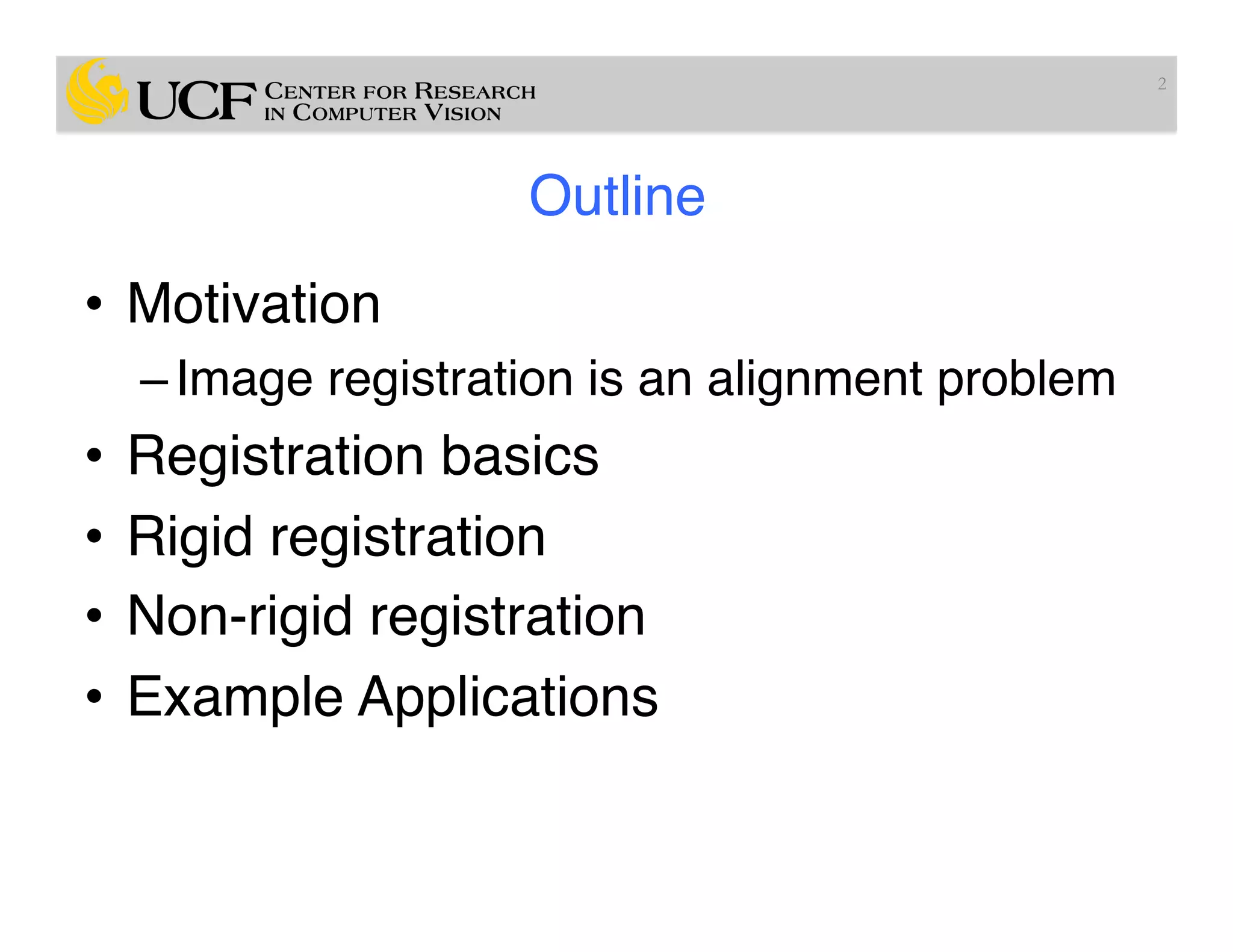 Lec15: Medical Image Registration (Introduction) | PDF