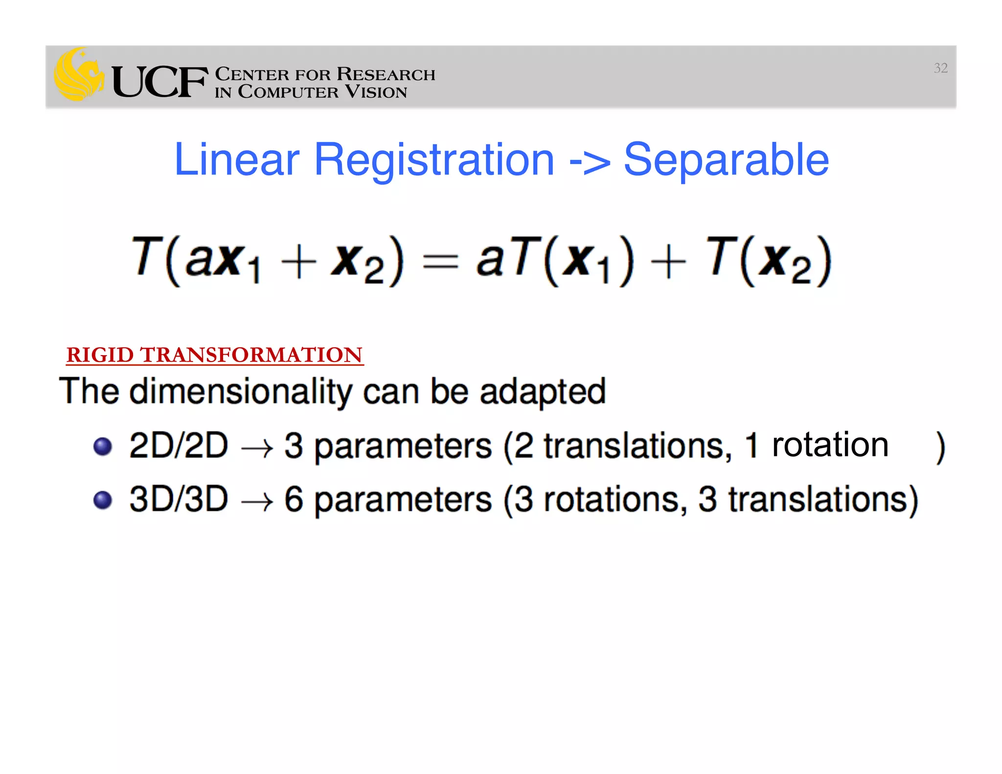 Lec15: Medical Image Registration (Introduction) | PDF