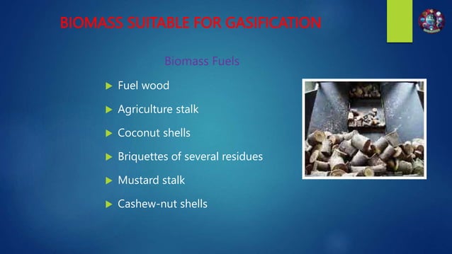 Biomass gasification - types and principles | PPTX