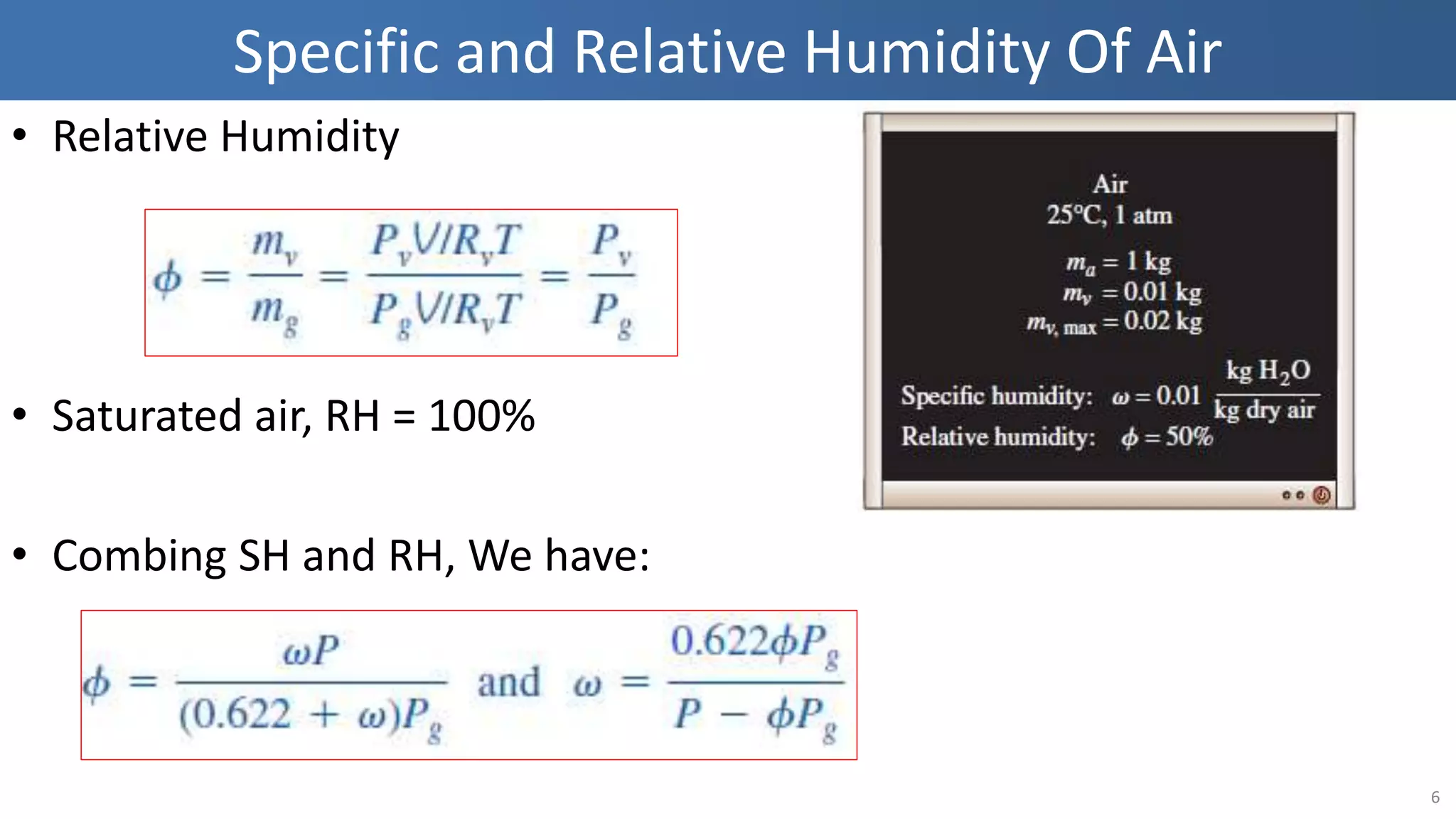 Lecture 15a - Gas Vapor Mixtures | PPTX | Chemistry | Science