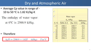 Lecture 15a - Gas Vapor Mixtures | PPTX | Chemistry | Science