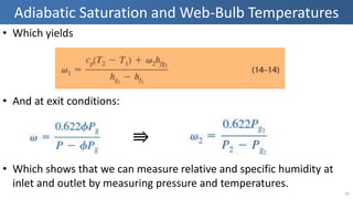 Lecture 15a - Gas Vapor Mixtures | PPTX