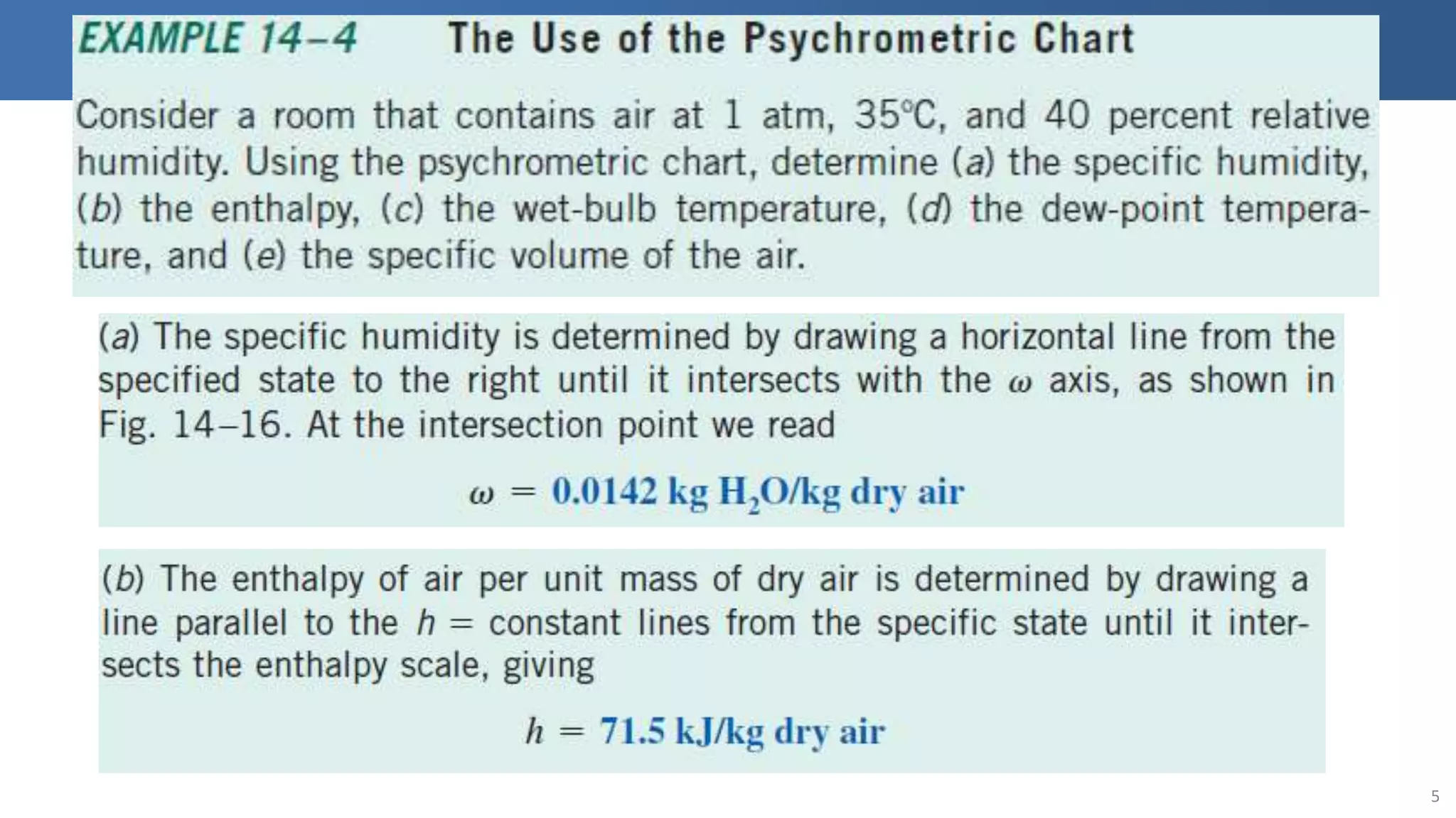 Lecture 15c - Psychometric chart | PPT