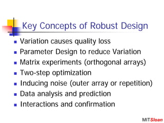 Robust Design | PDF