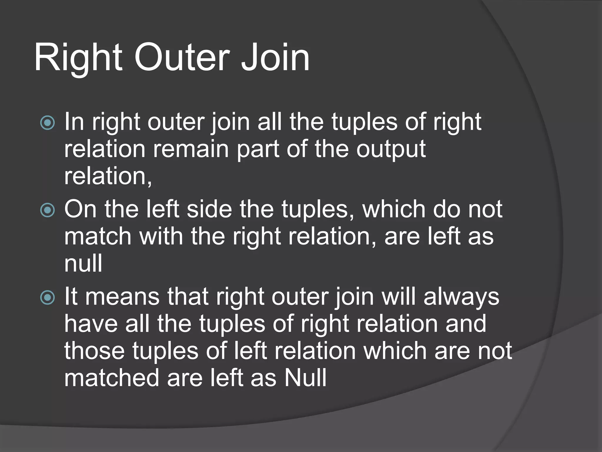 relational algebra (joins) | PPTX