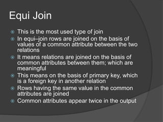 relational algebra (joins) | PPTX