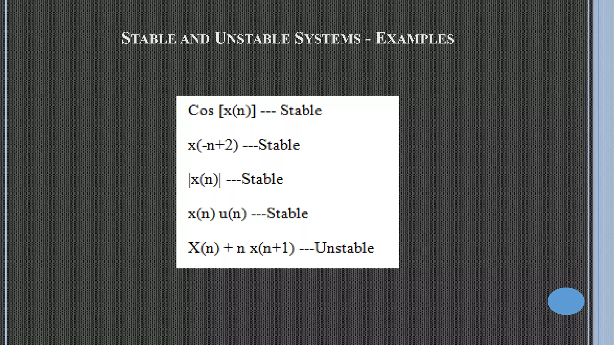 Discrete Time Systems & its classifications | PPTX