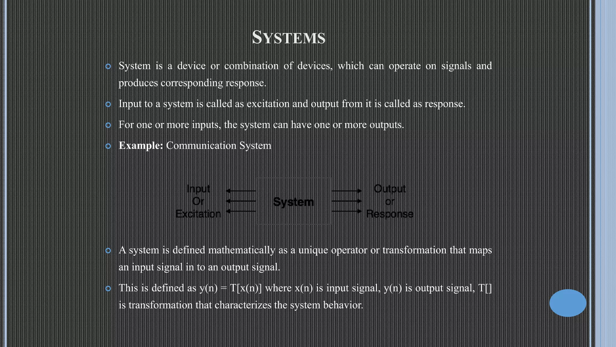 Discrete Time Systems & its classifications | PPTX | Physics | Science