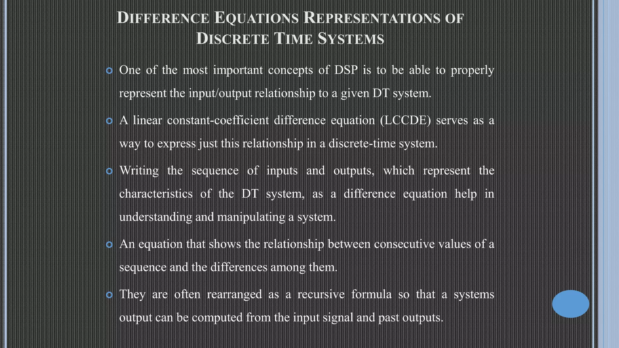 Discrete Time Systems & its classifications | PPTX