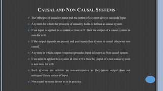 Discrete Time Systems & its classifications | PPTX