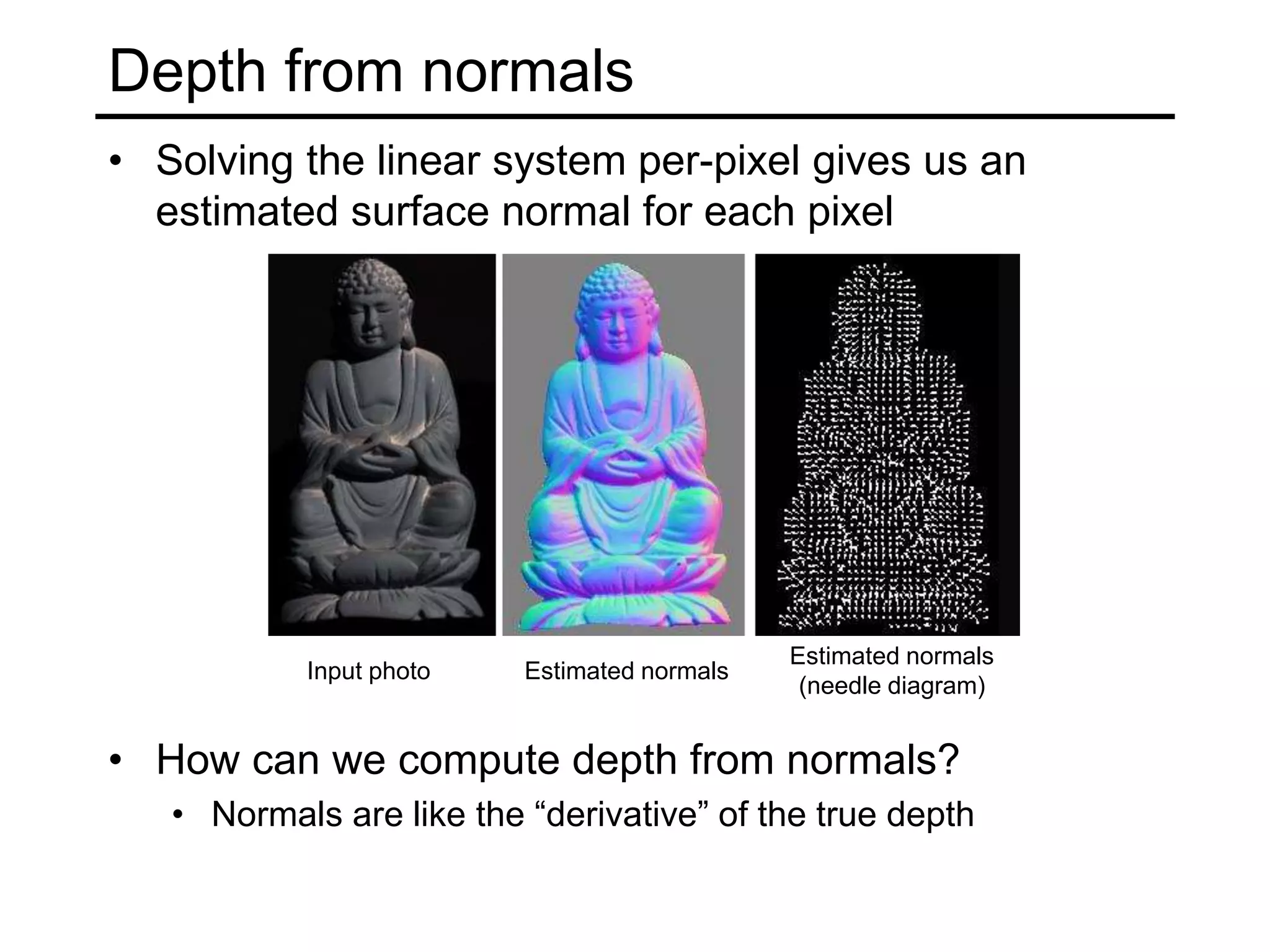 Computer vision - photometric | PPTX